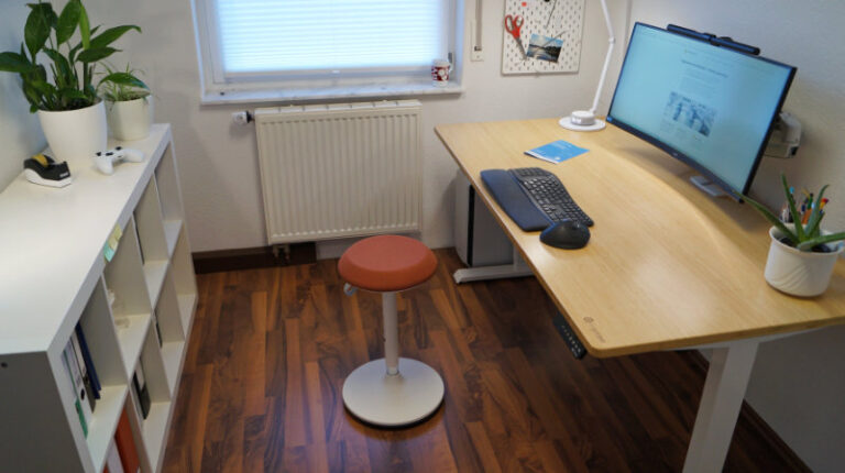 Ergotopia Dykó im Test | Ergonomischer Sitz- und Stehhocker