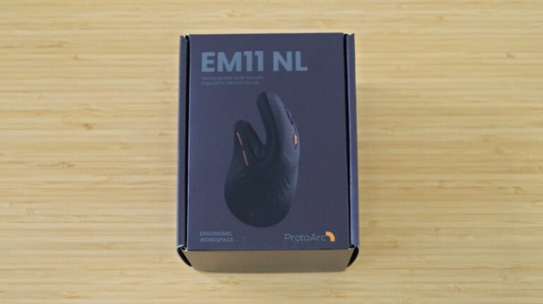 ProtoArc EM11 NL im Test – Ergonomische vertikale Maus